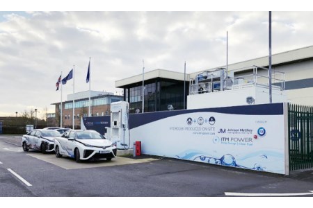 ITM Power opens new hydrogen refuelling station at Johnson Matthey’s ...